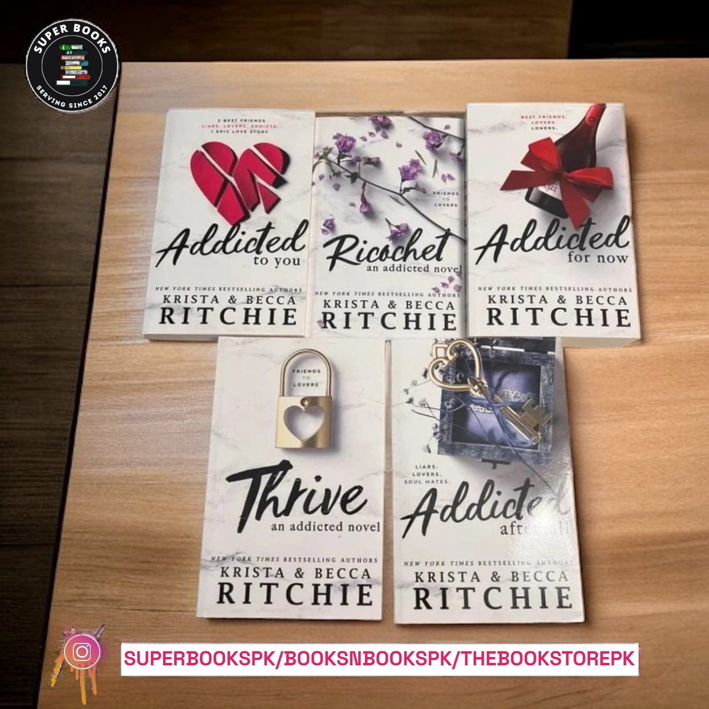 Addicted Series By Krista & Becca Ritchie – SuperBooks Pakistan