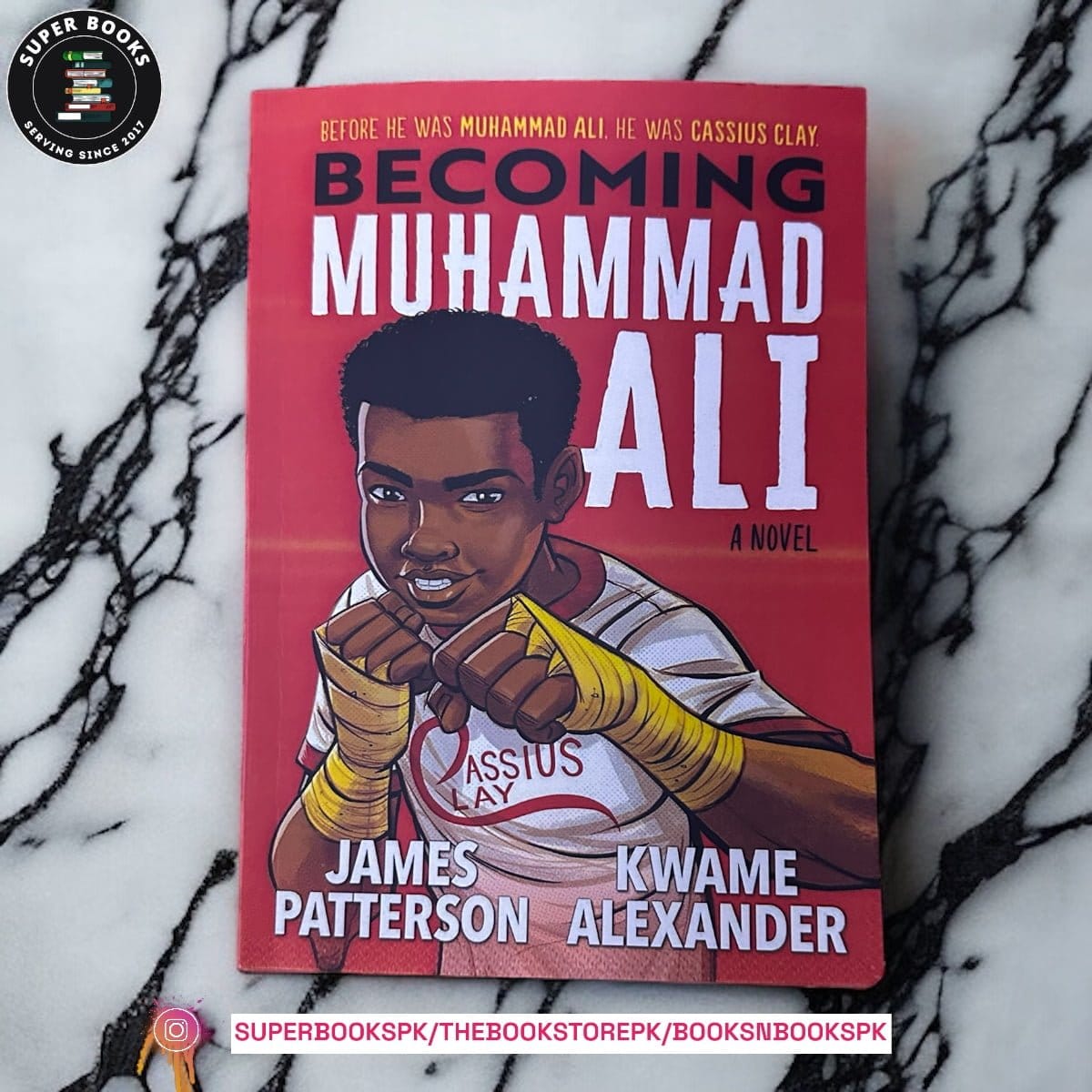 Becoming Muhammad Ali by James Patterson – SuperBooks Pakistan