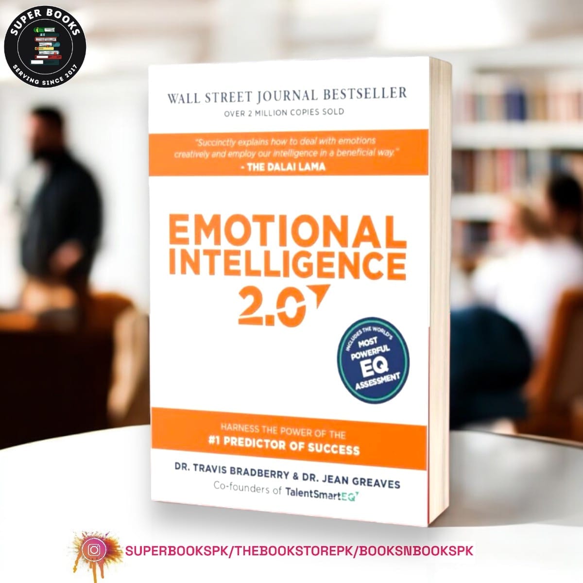 Emotional Intelligence 2.0 BY Travis Bradberry – SuperBooks Pakistan