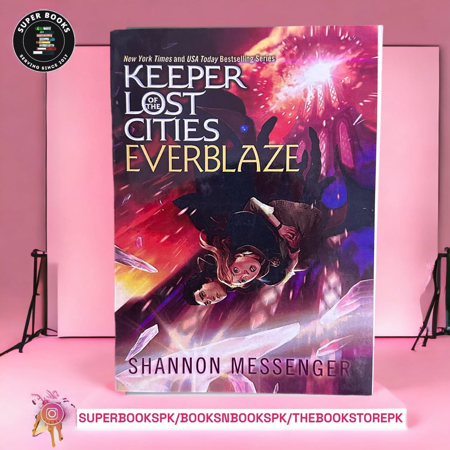 Everblaze by Shannon Messenger – SuperBooks Pakistan