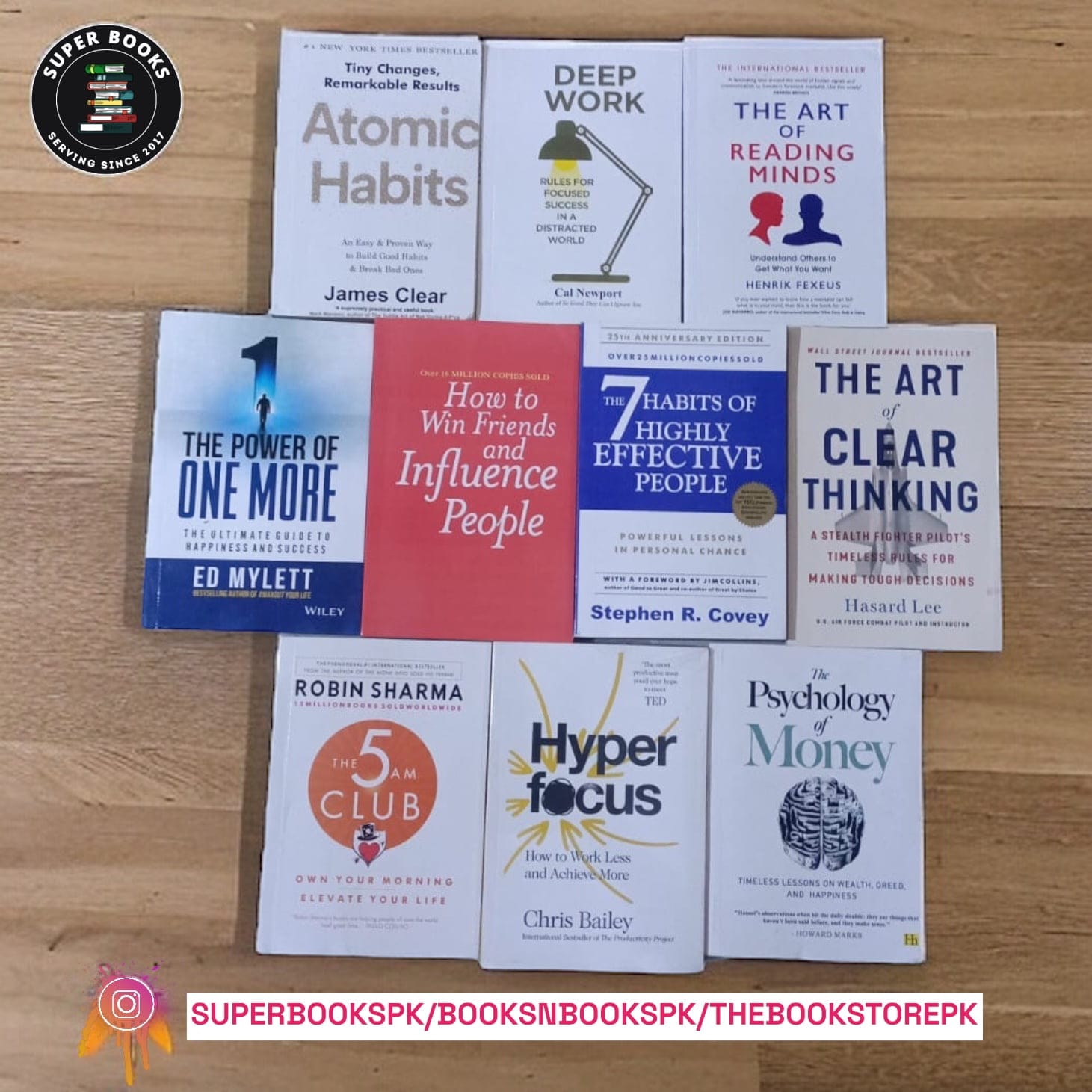 PACK OF 10 SELF HELP AND MOTIVATIONAL BOOKS – SuperBooks Pakistan