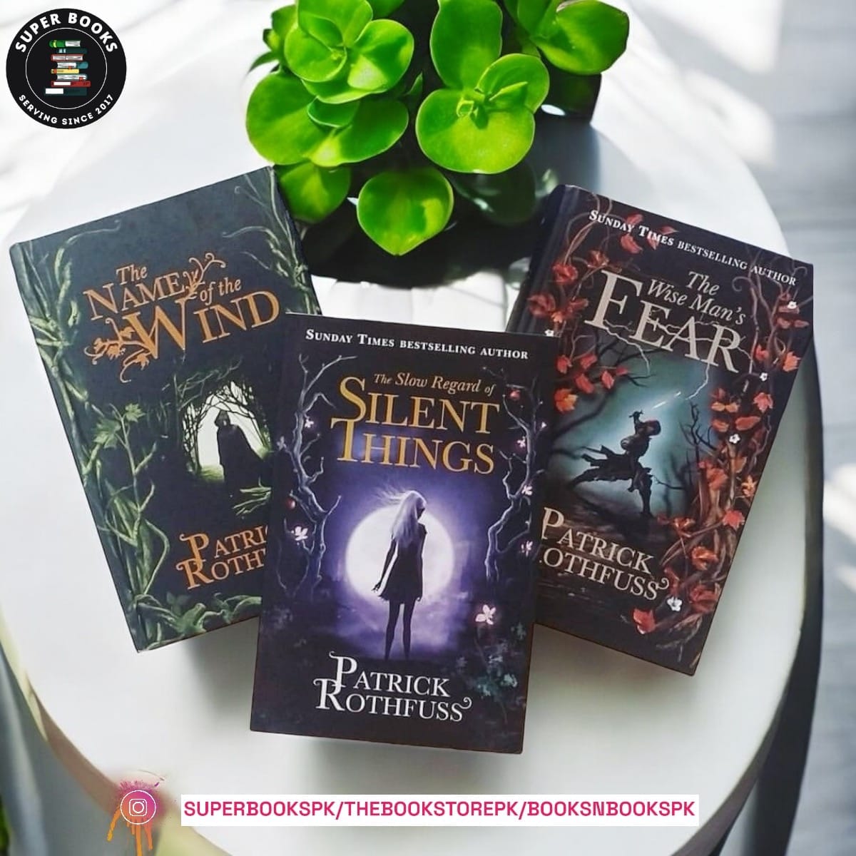 Pack Of 3 Books By Patrick Rothfuss – SuperBooks Pakistan