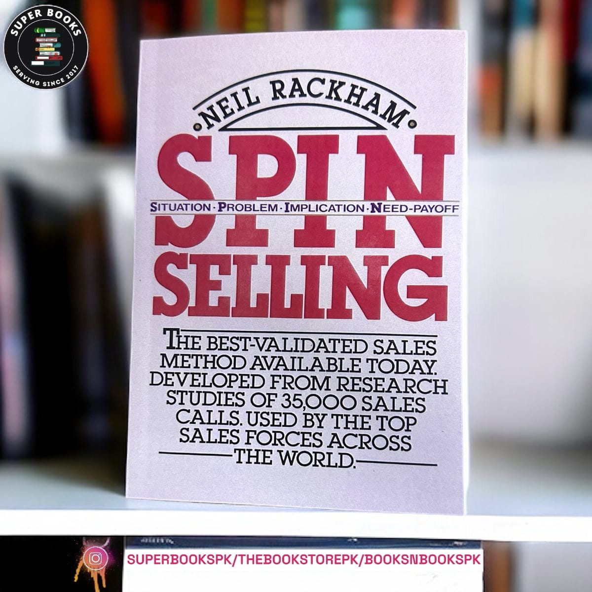 SPIN Selling by Neil Rackham – SuperBooks Pakistan