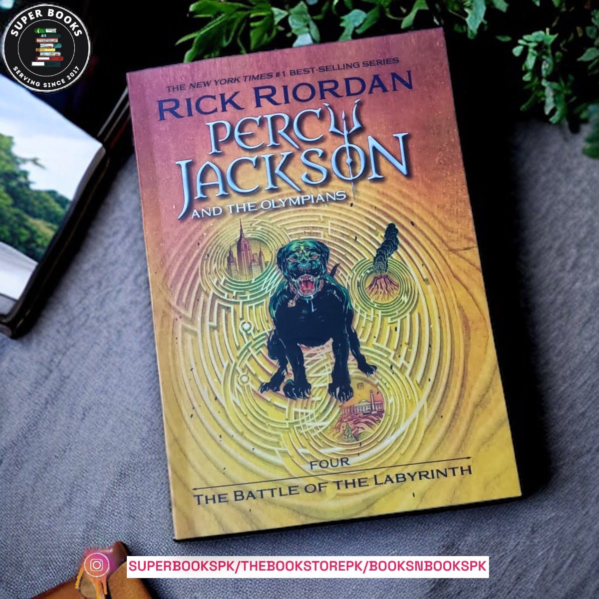 The Battle of the Labyrinth by Rick Riordan – SuperBooks Pakistan