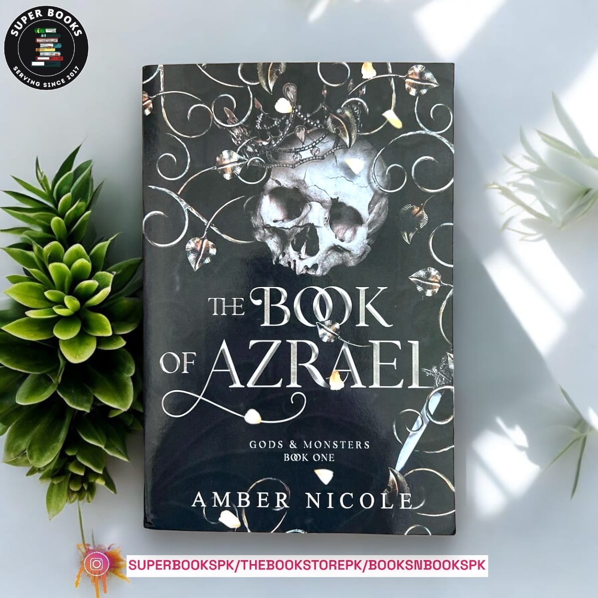 The Book of Azrael by Amber V. Nicole – SuperBooks Pakistan