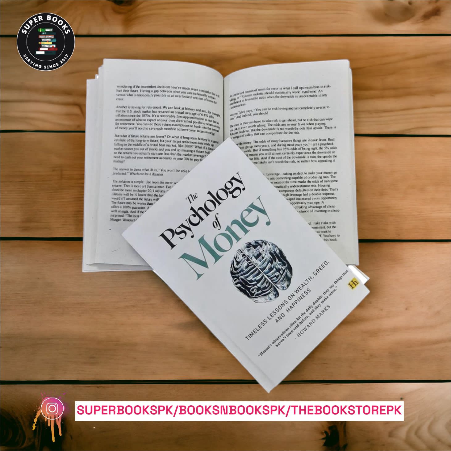 The Psychology of Money BY Morgan Housel – SuperBooks Pakistan
