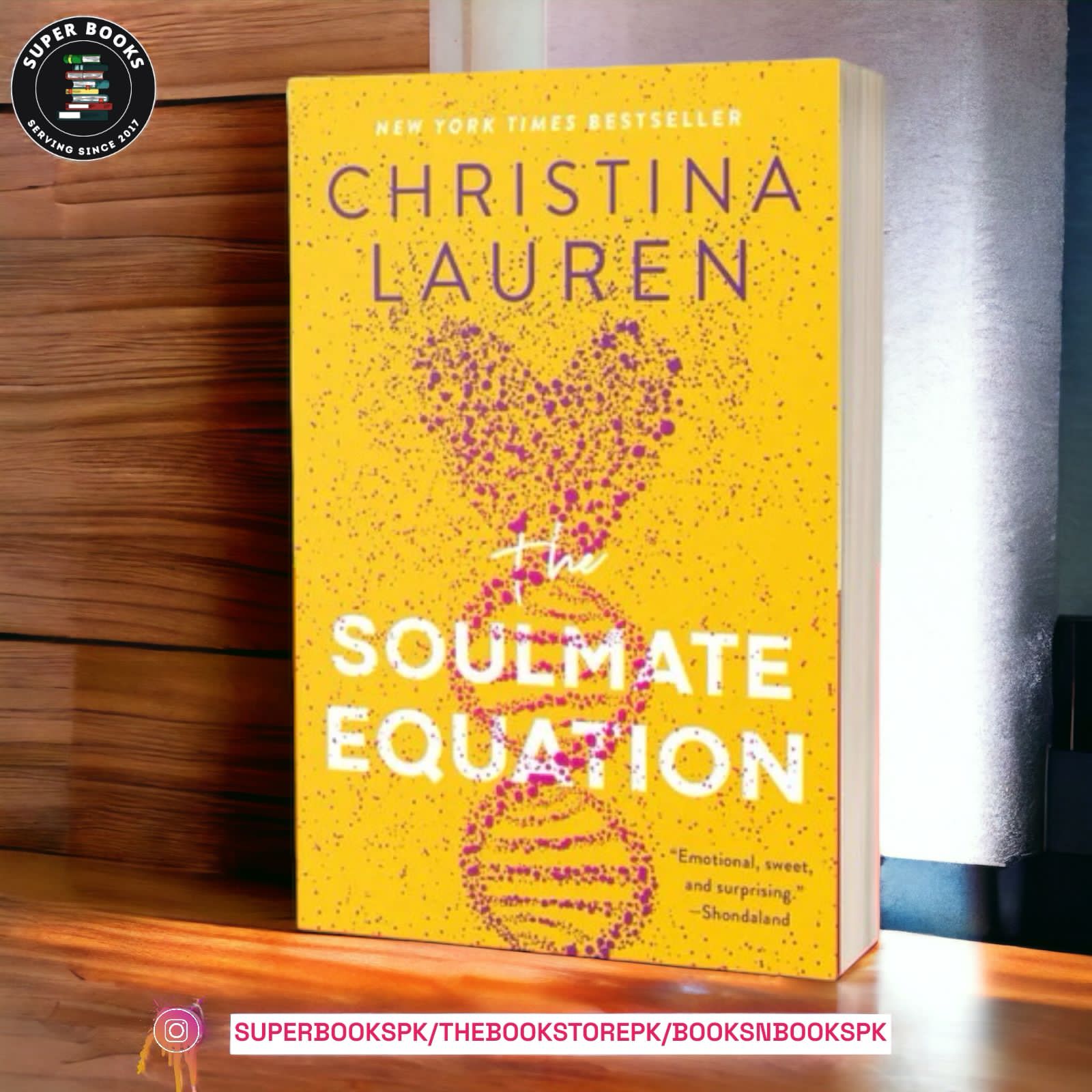 The Soulmate Equation by Christina Lauren – SuperBooks Pakistan