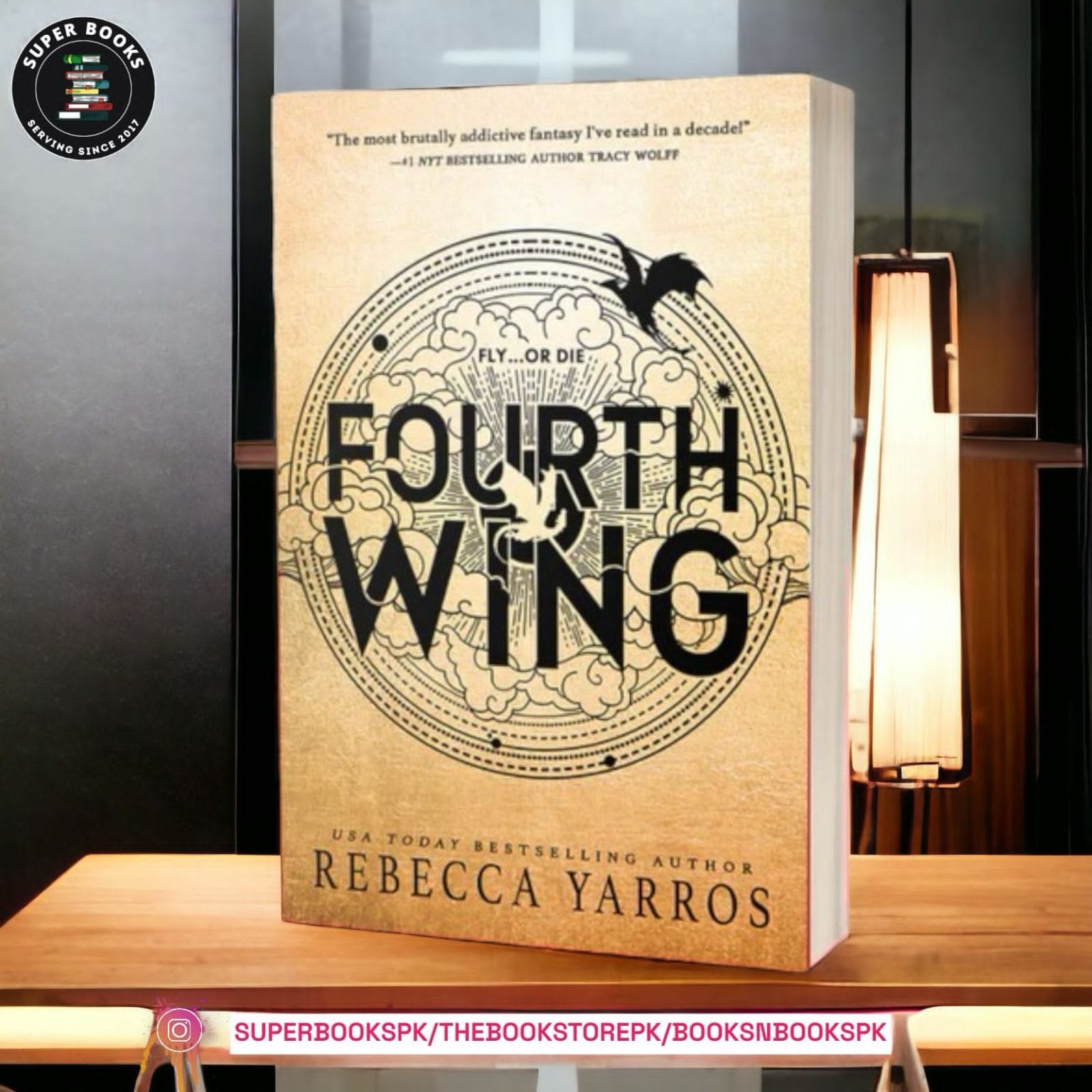 Fourth Wing BY Rebecca Yarros – SuperBooks Pakistan