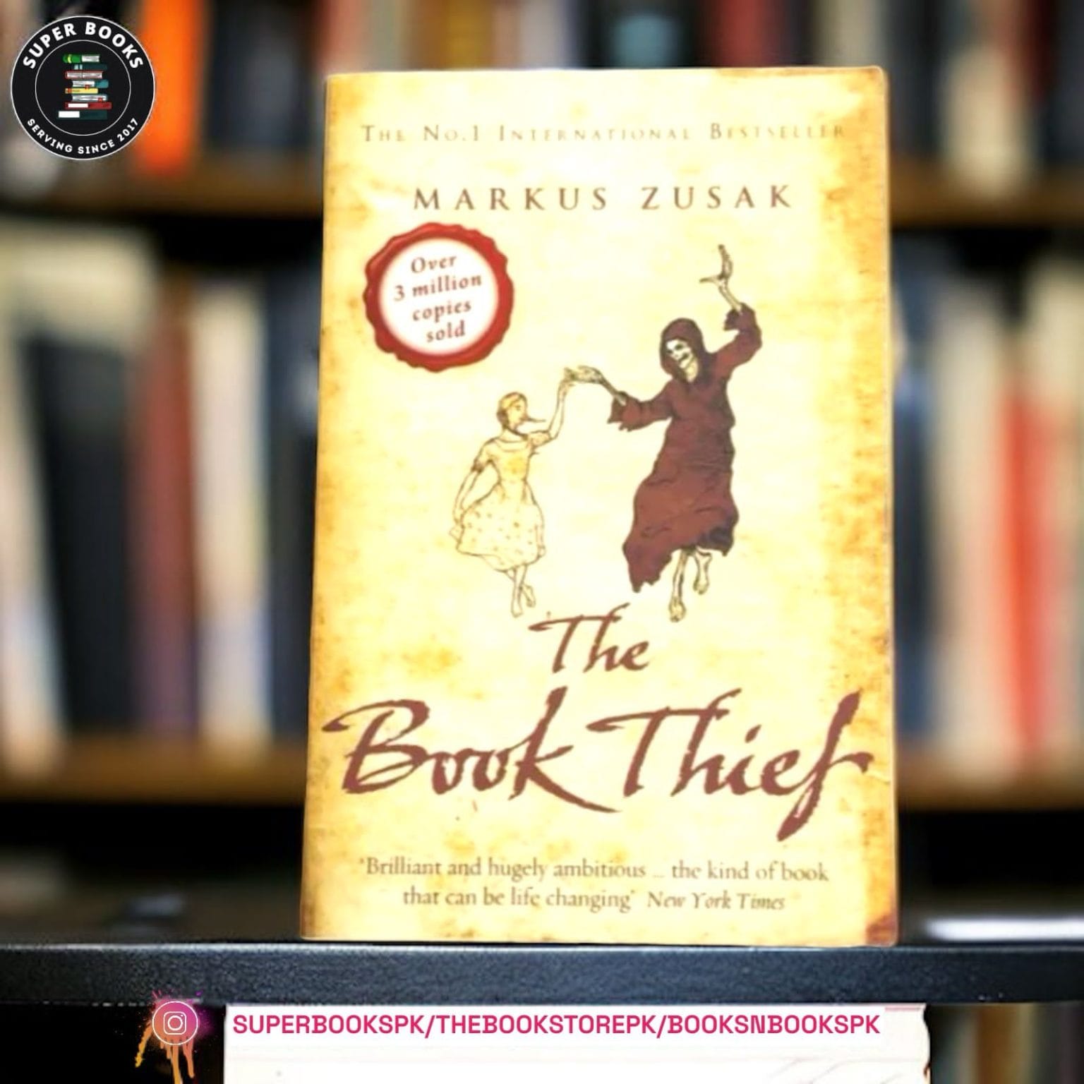 The Book Thief BY Markus Zusak – SuperBooks Pakistan